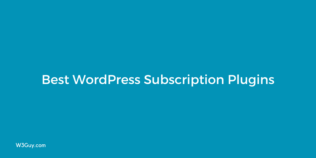Meet the Best WordPress Subscription Plugins 2024